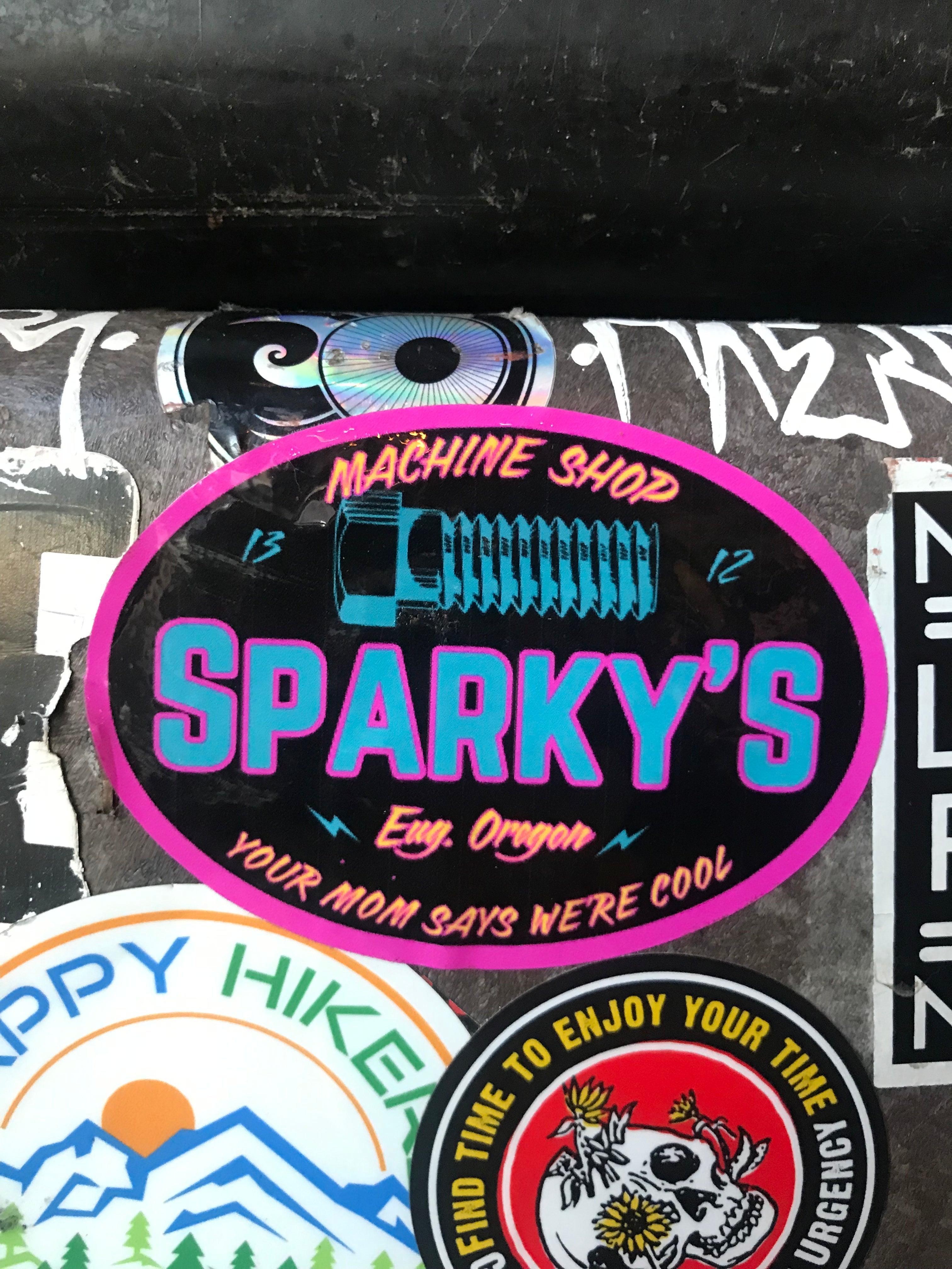 Merch & Extras – Sparky’s Machine Shop